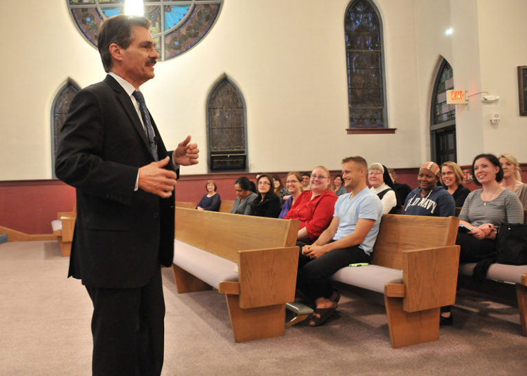 EWTN's Dr. Ray informs, entertains during parenting talk - The Catholic ...