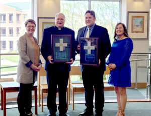 Couple, former SAU chaplain win McMullen awards