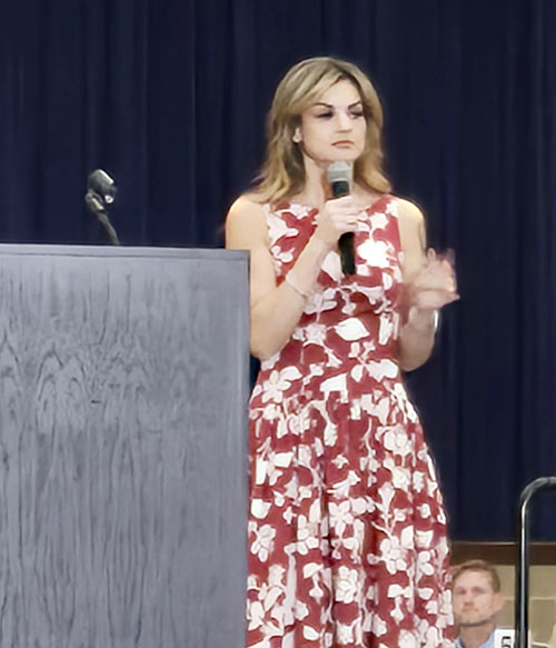 Johnson shares her pro-life conversion story